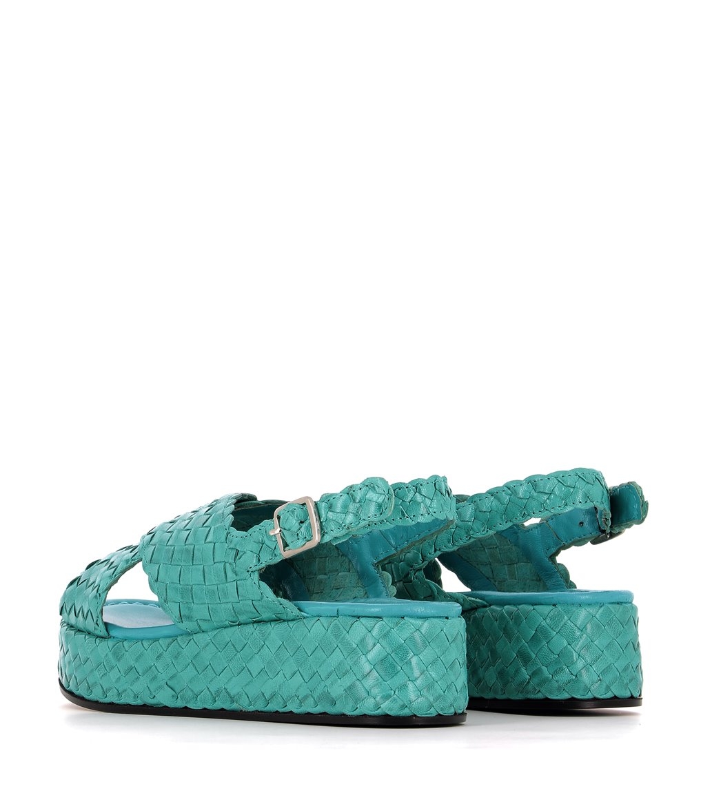 Sandalias Pons Quintana Forli 9806 turquesa