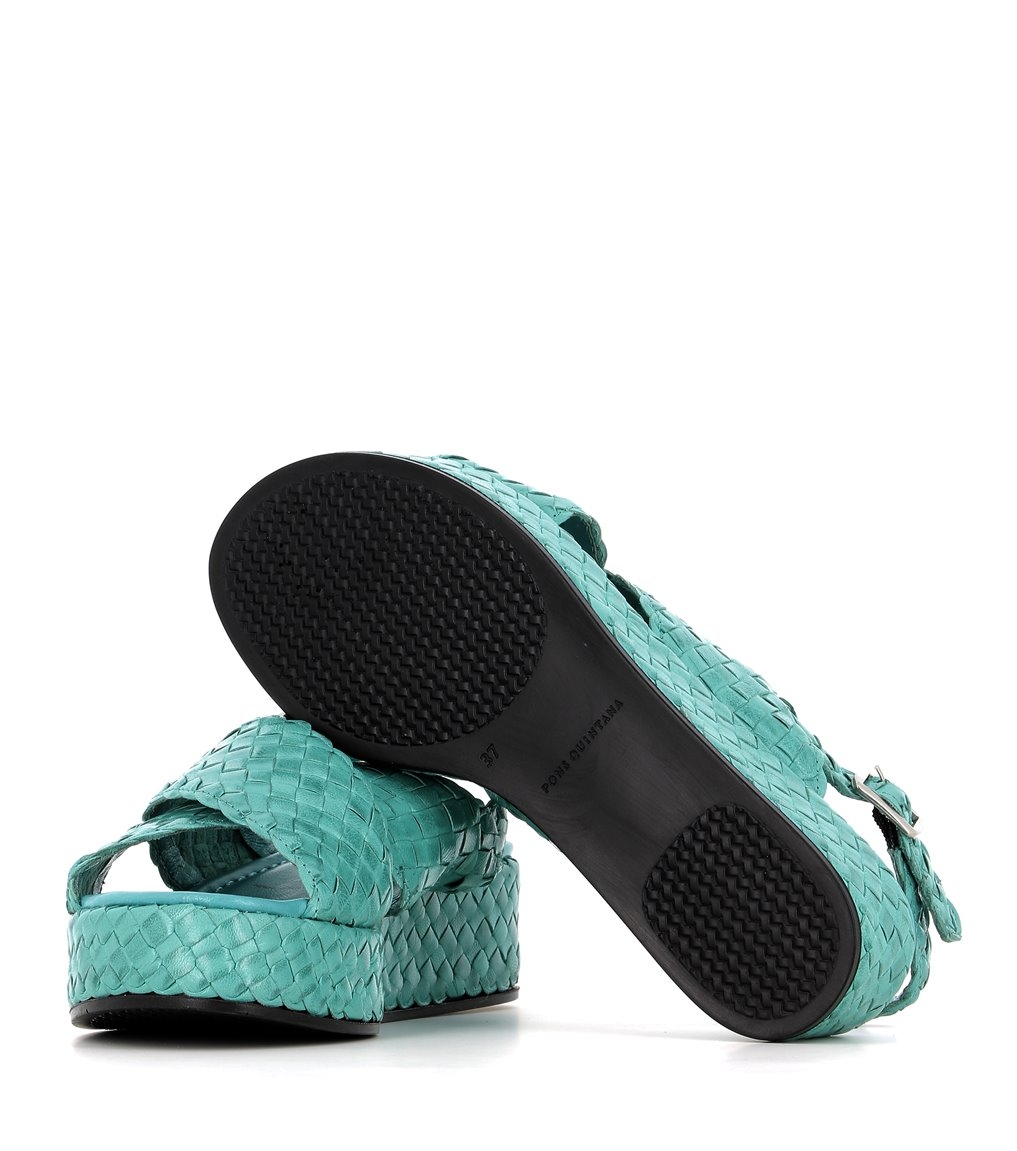 Sandalias Pons Quintana Forli 9806 turquesa