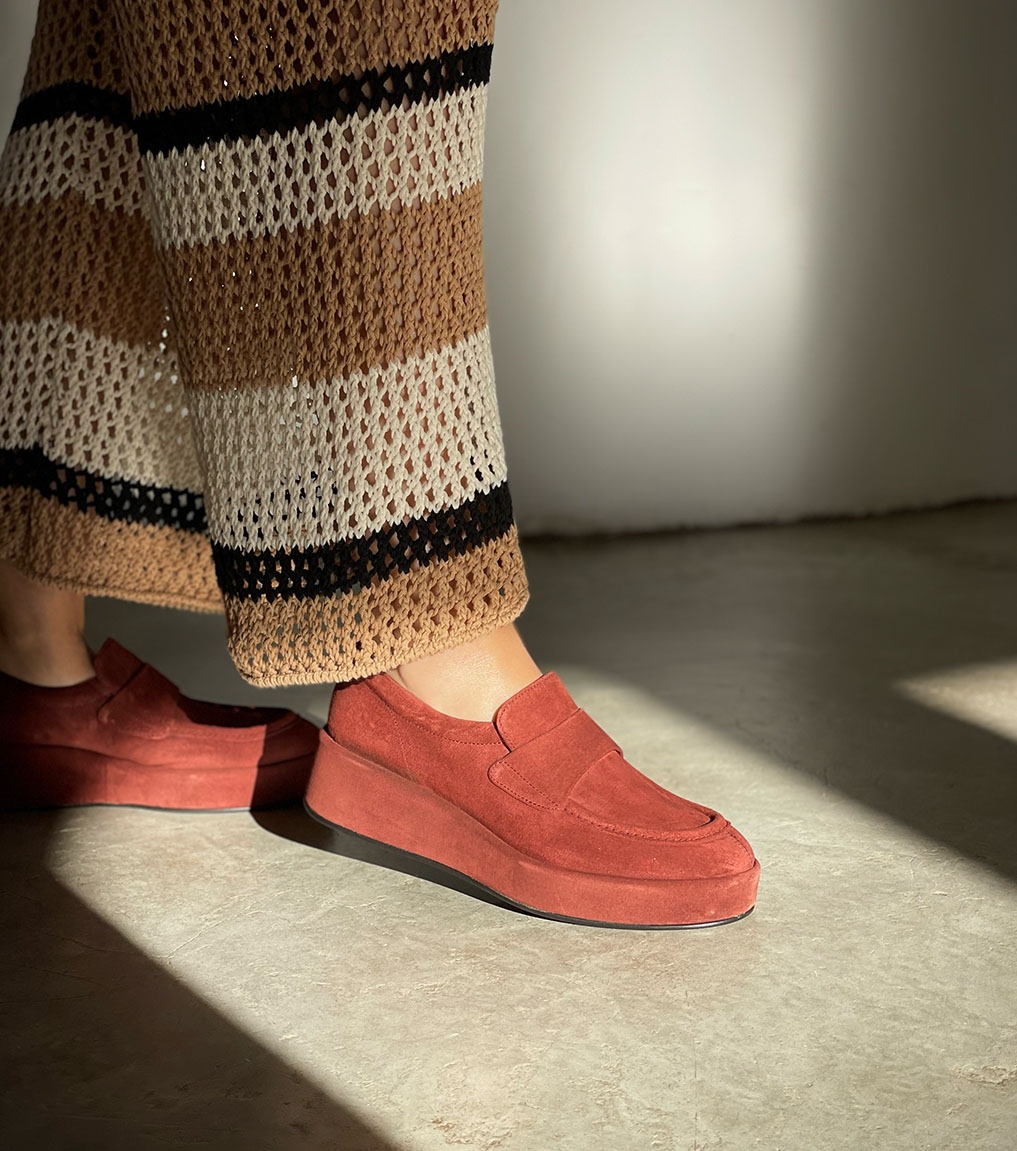 Women Loafers Pons Quintana Omega 10648 brandy leather