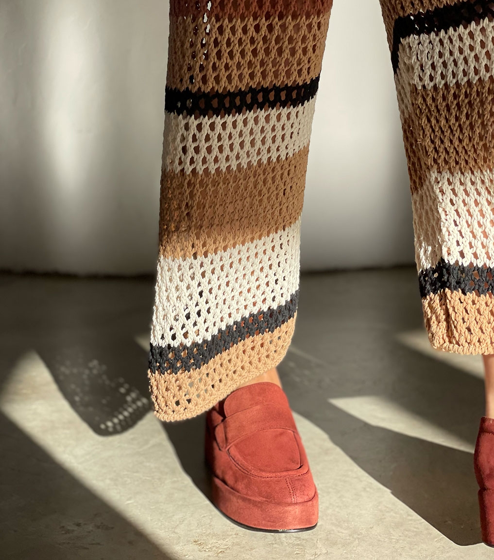 Women Loafers Pons Quintana Omega 10648 brandy leather