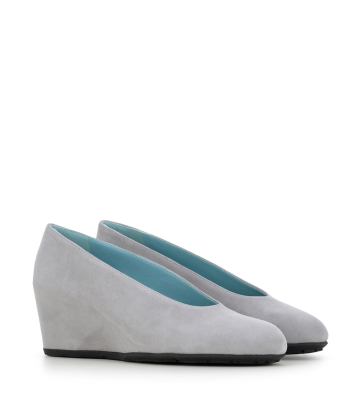 Wedge ballerinas Thierry Rabotin Dacio soft leather