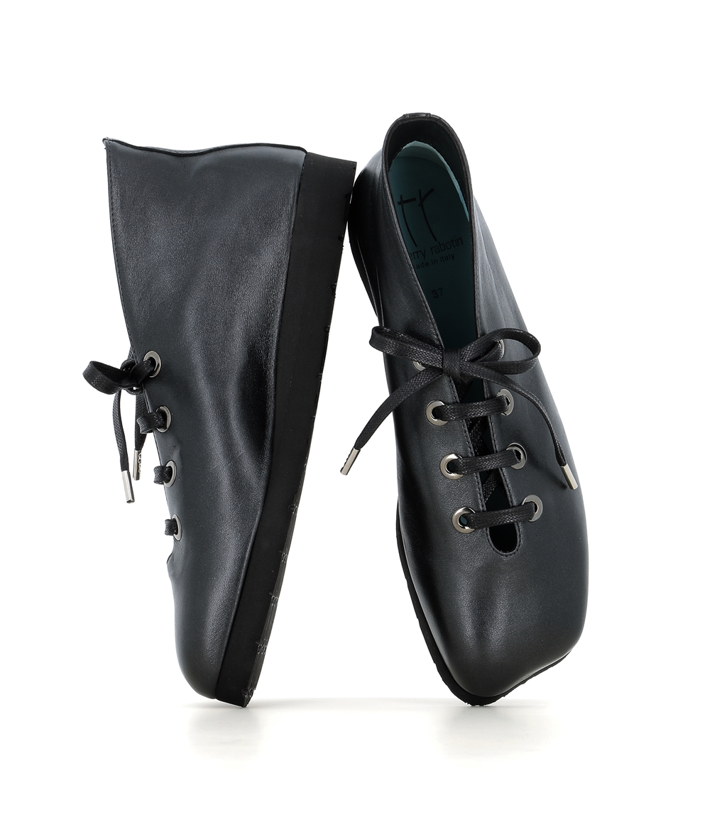 Original ballet flats Thierry Rabotin Bella in iridescent leather